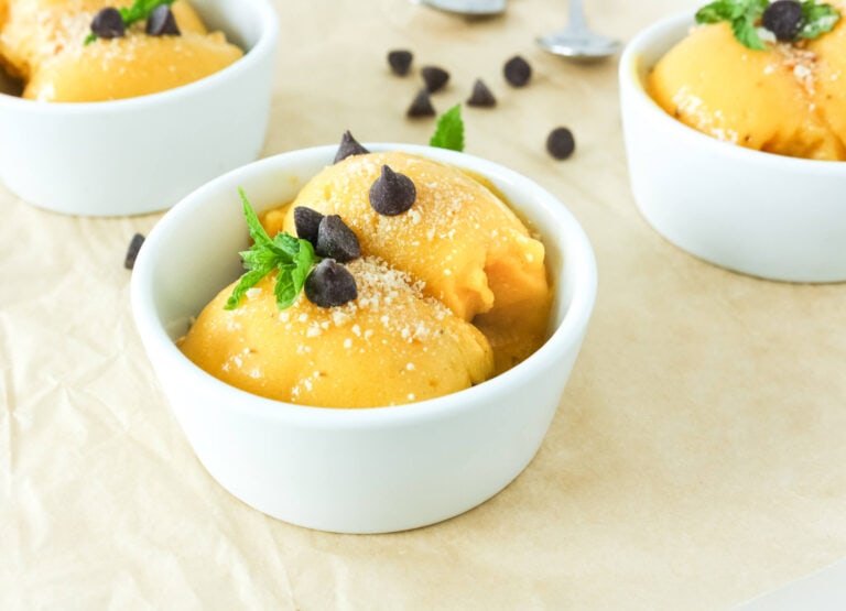 Refreshing Mango Nice Cream - Bite Out of Life Nutrition