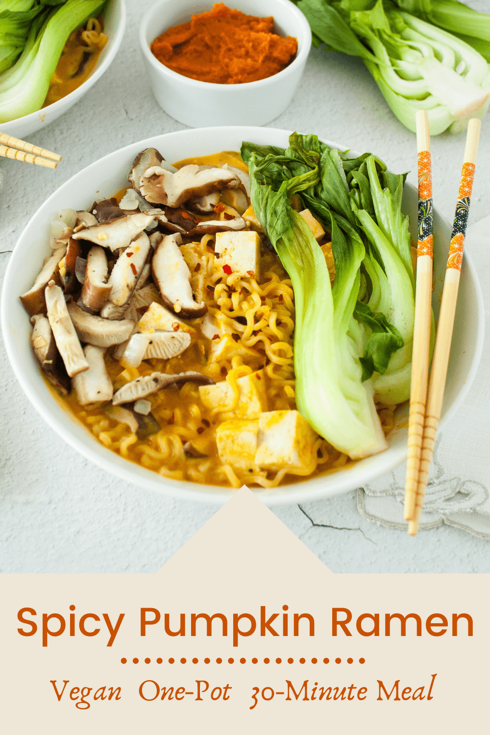 Vegan Spicy Pumpkin Ramen - Bite Out of Life Nutrition